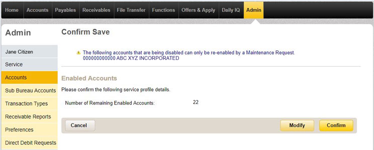 How to disable, re-enable and remove accounts in CommBiz - CommBank How to disable, re-enable and remove accounts in CommBiz - CommBank