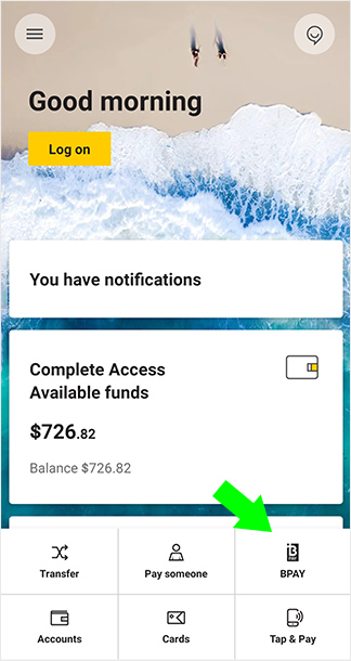 How do I make a BPAY payment?