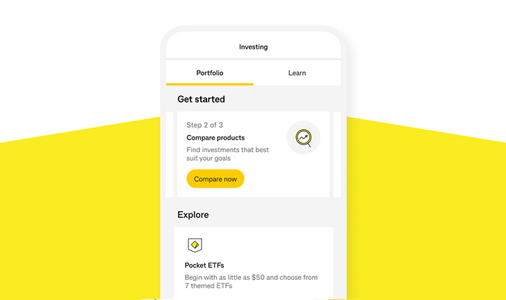 Invest in Shares, Managed Funds and Pocket ETF Investments – CommBank App