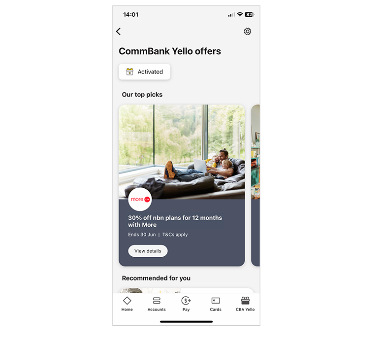 More nbn® - CommBank