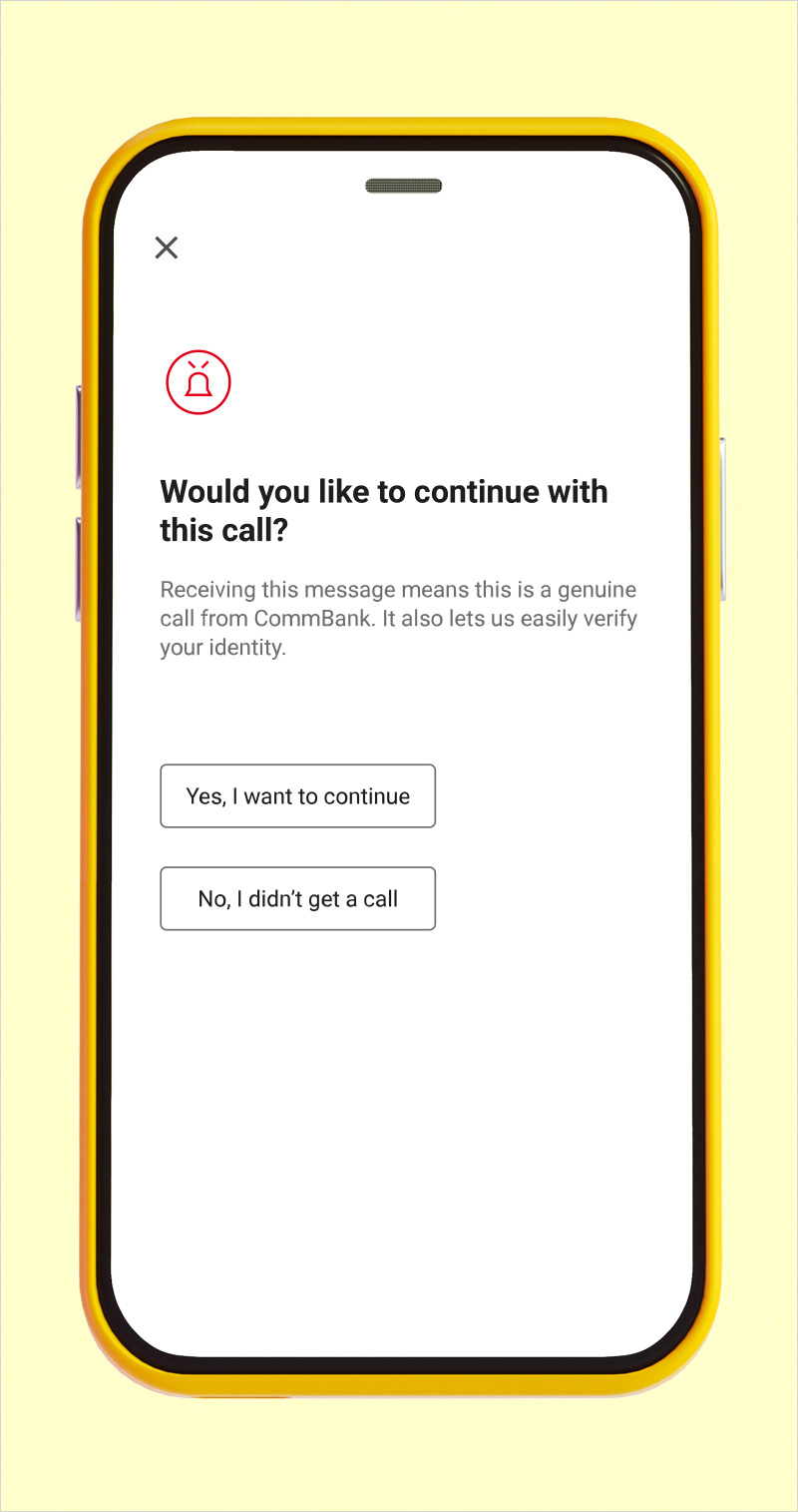 CallerCheck - CommBank
