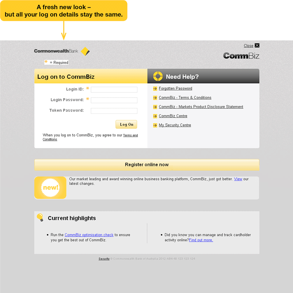 CommBiz has a fresh new look - Commonwealth Bank Group