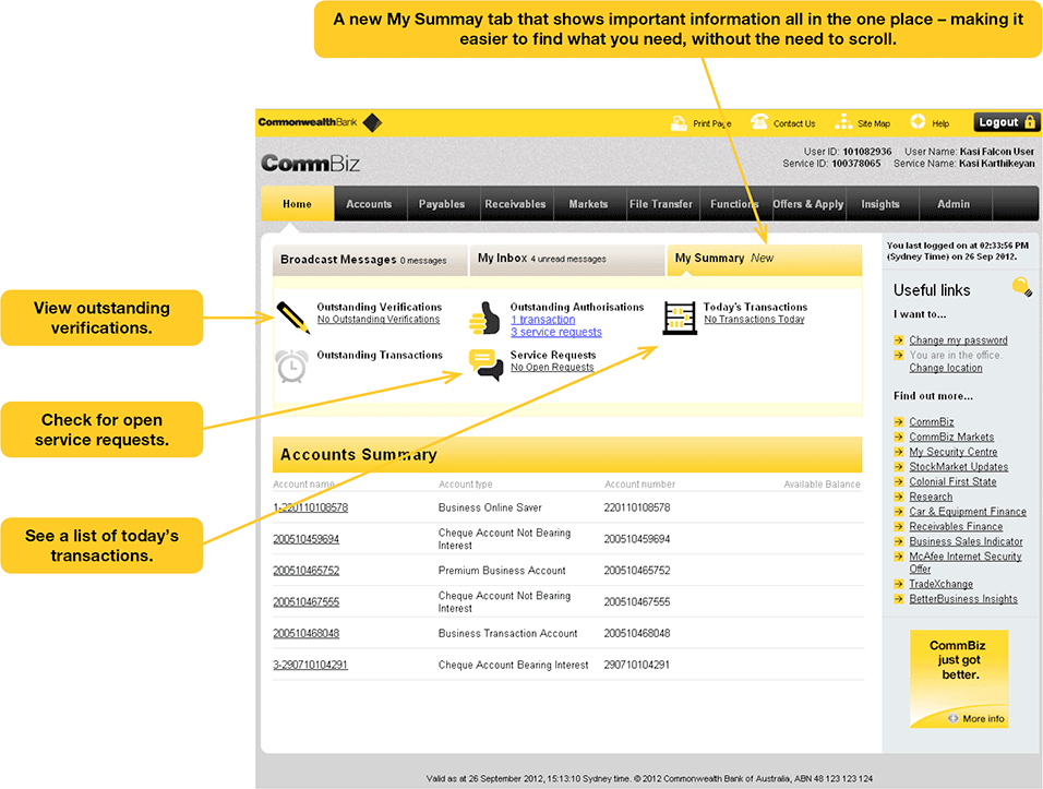 CommBiz has a fresh new look - Commonwealth Bank Group